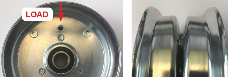Welded v. Riveted v. Toggle Lock Assembly Methods on Idler Pulleys